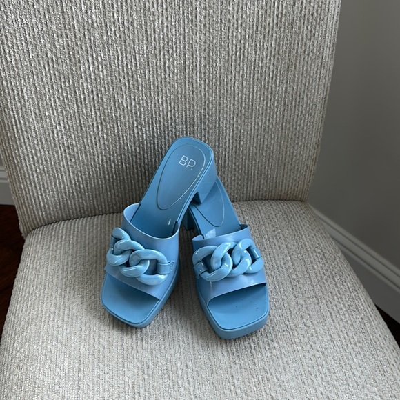 Nordstrom | Shoes | Brass Plum Cute Blue Sandals | Poshmark